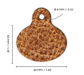 Cutting Dies for Key Rings – Multiple Sizes and Shapes – AM leathercraft