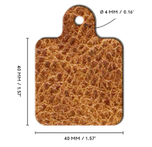 Cutting Dies for Key Rings – Multiple Sizes and Shapes – AM leathercraft