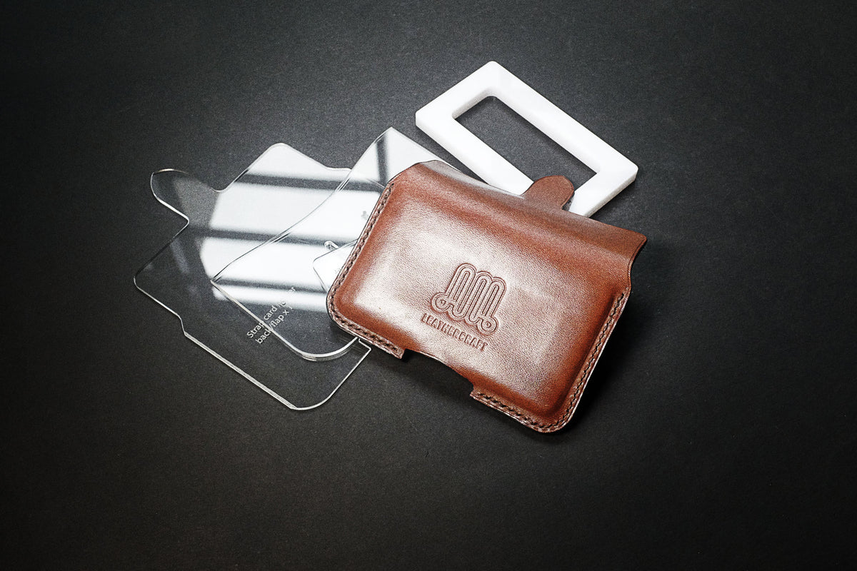 STRAP CARD HOLDER (WITH MOLD) - acrylic patterns + video tutorial – AM ...